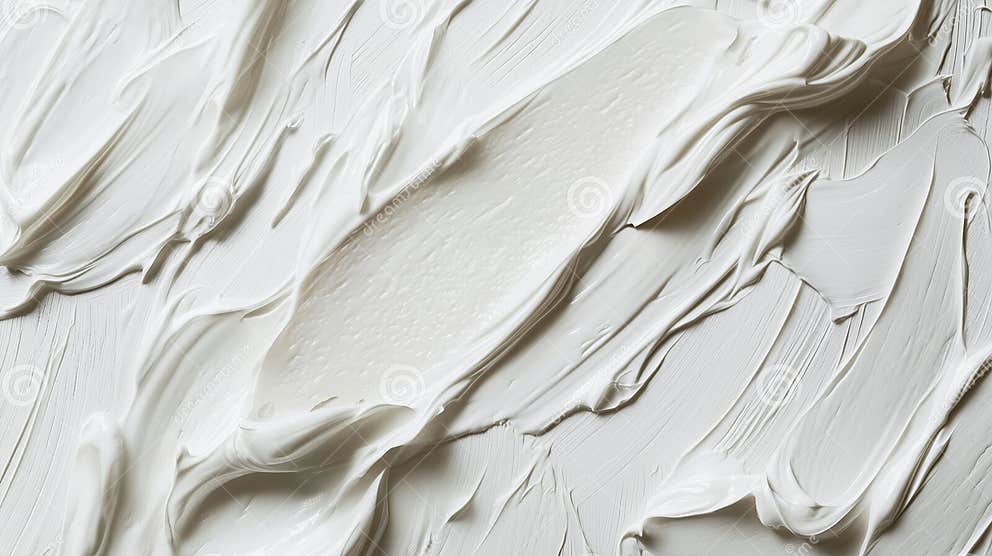 Creamy White Texture with Smooth and Rough Patterns Created by ...