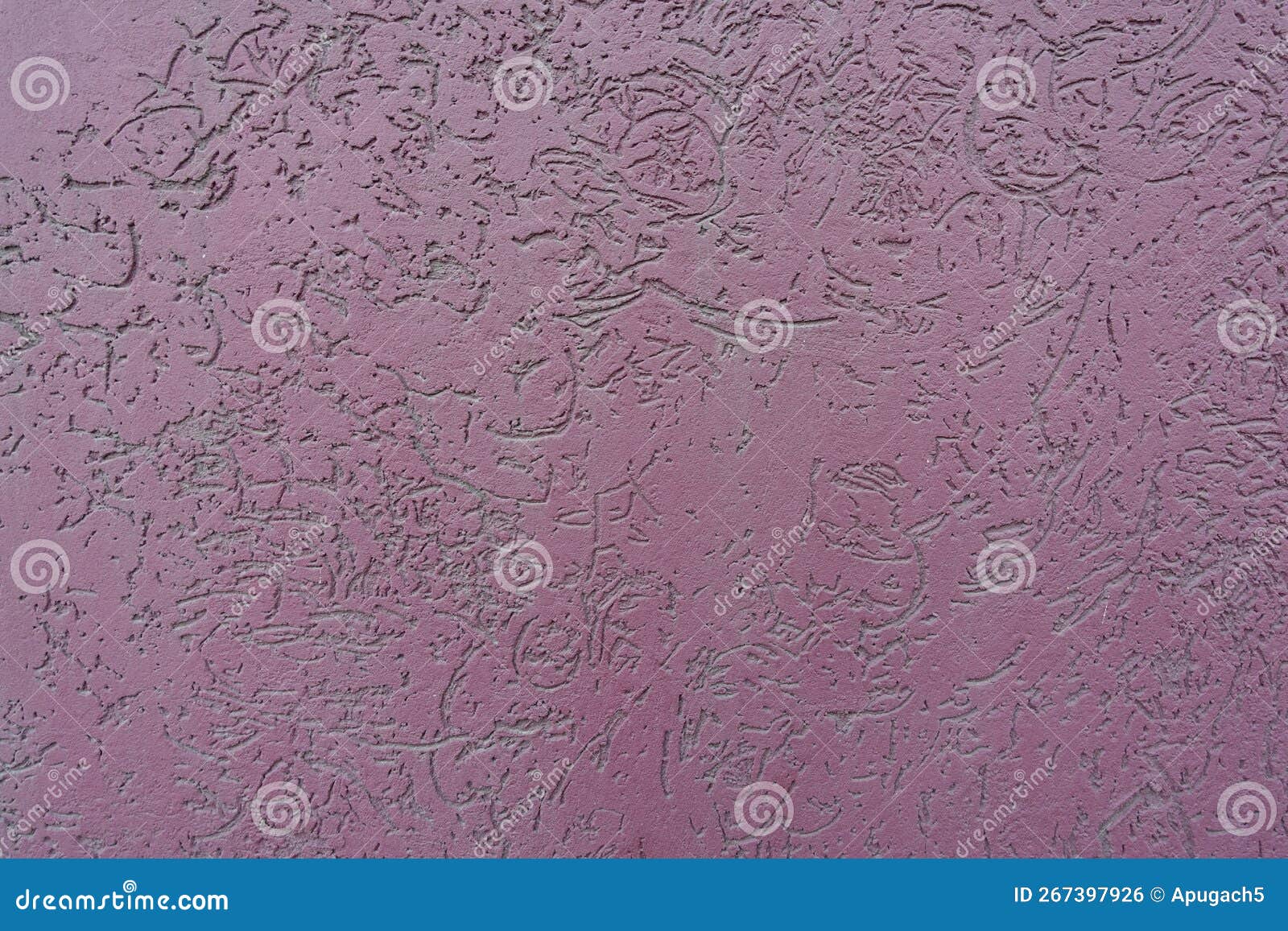 Surface of Purple Wall with Stucco Worm Finish Stock Photo - Image of ...
