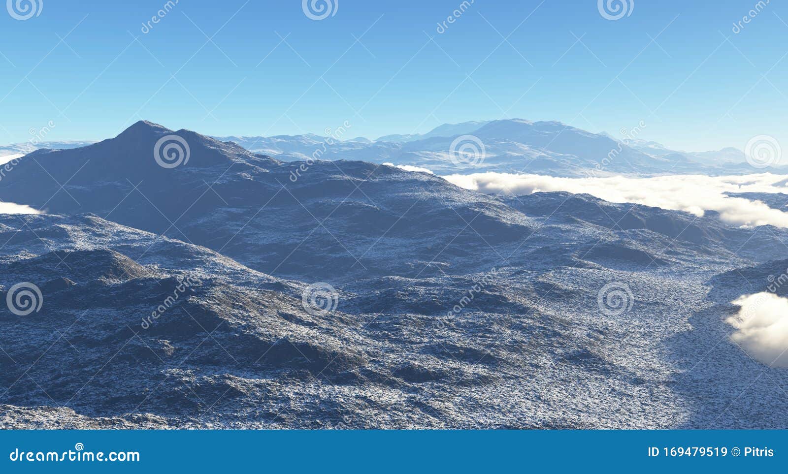 Icy Cold Exoplanet High Resolution Texture Royalty-Free Stock ...