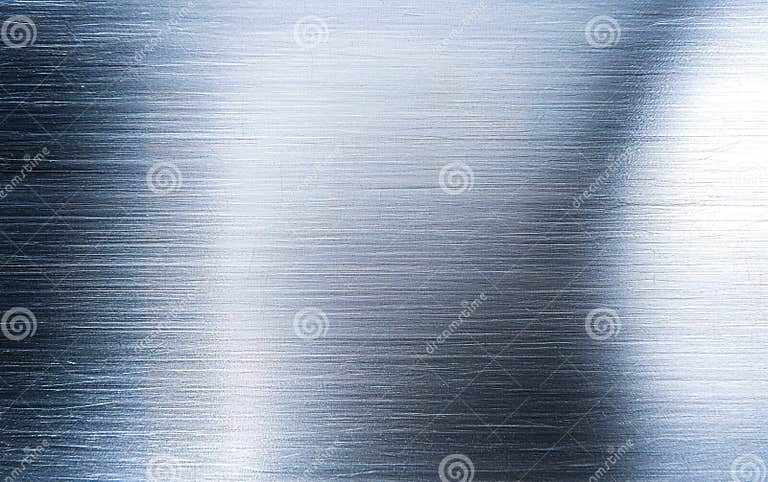 Reflective Brushed Metal Surface Showcasing Linear Patterns and Soft ...