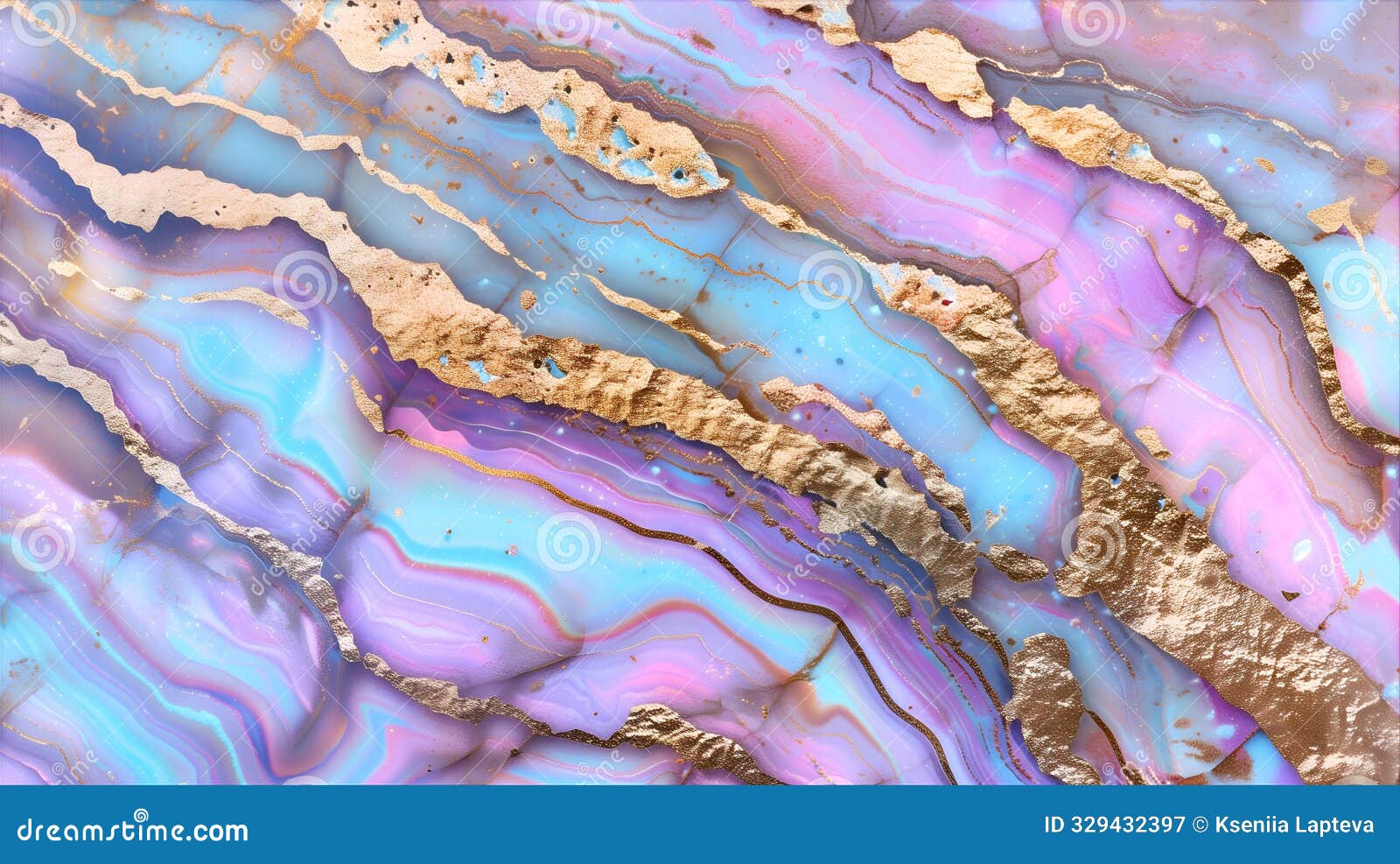 Vibrant Marble Background with Flowing Patterns in Soft Pink and Blue ...