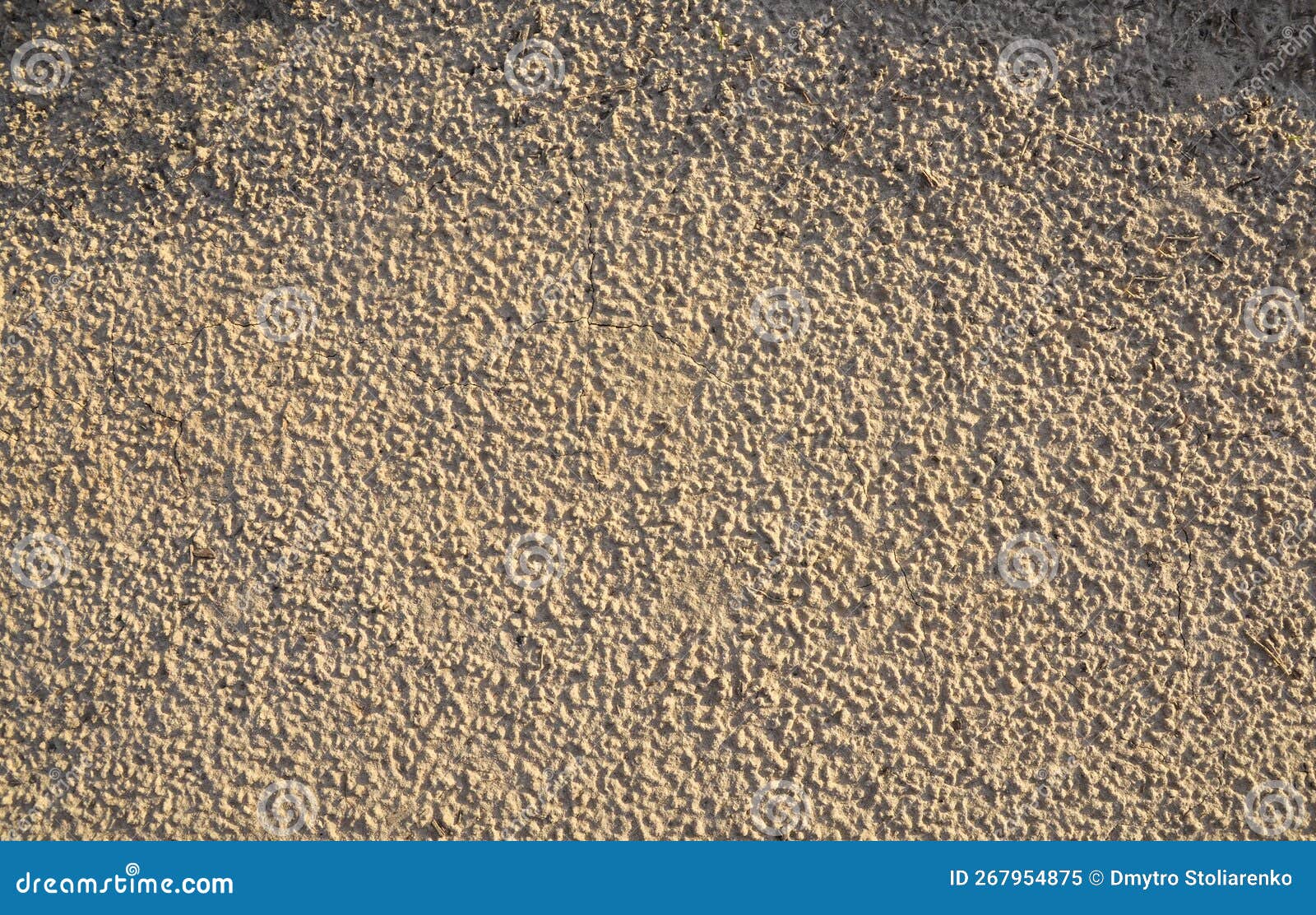 Surface of Fine Grain Wet Sand after Rain Stock Image - Image of fine ...