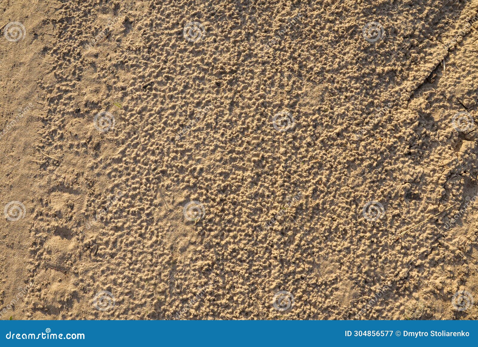 Surface of Fine Grain Wet Sand after Rain Stock Image - Image of clean ...