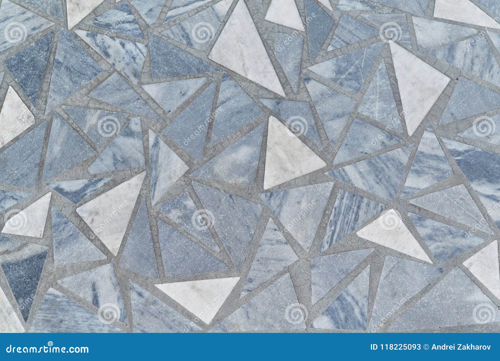 The Surface of the Floor or Wall is Made of Marble Tiles in the Form of ...