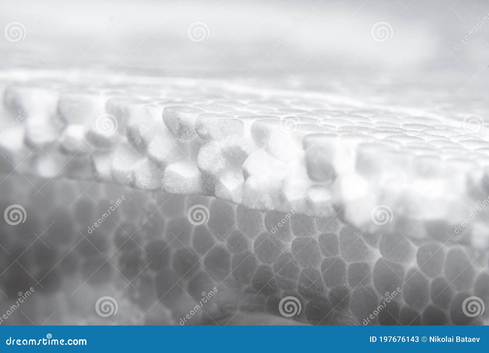 Surface of the Foam Packaging Stock Image - Image of fragile, foam ...