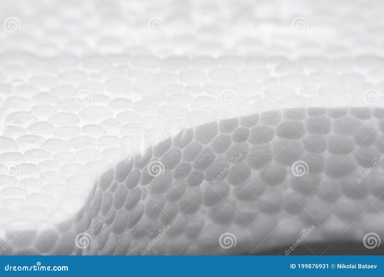 Surface of the Foam Packaging Stock Image - Image of foam, material ...