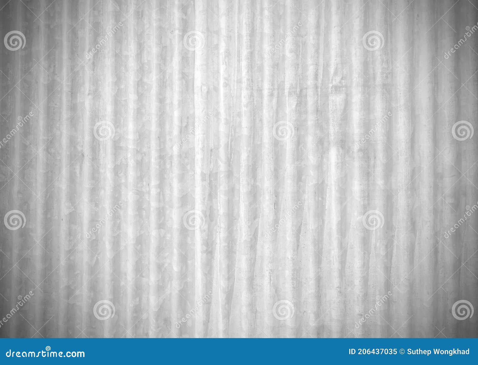 The Surface of the Galvanized Iron Wall is Taken As Diagonal Lines ...