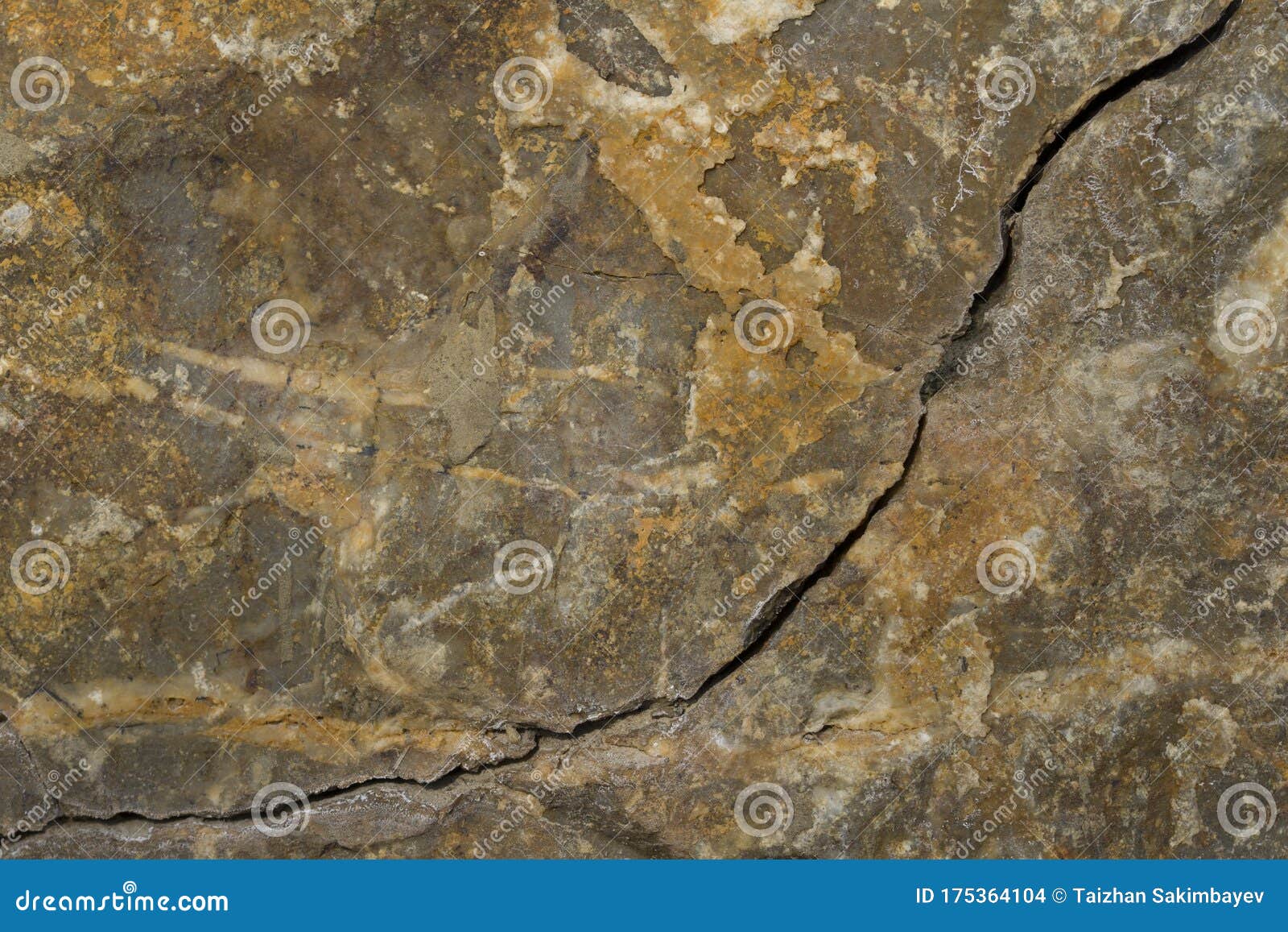 The Surface of Granite Stone with Streaks, Spots and Patterns of ...