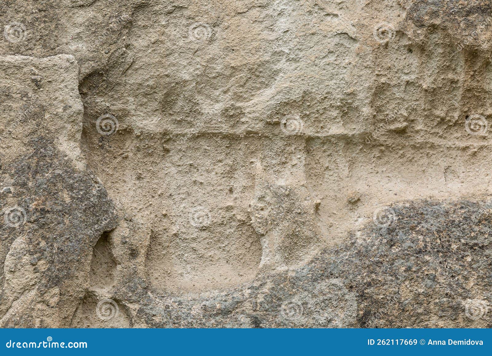 The Surface of the Gray-beige Sandy Rock. Background Stock Image ...