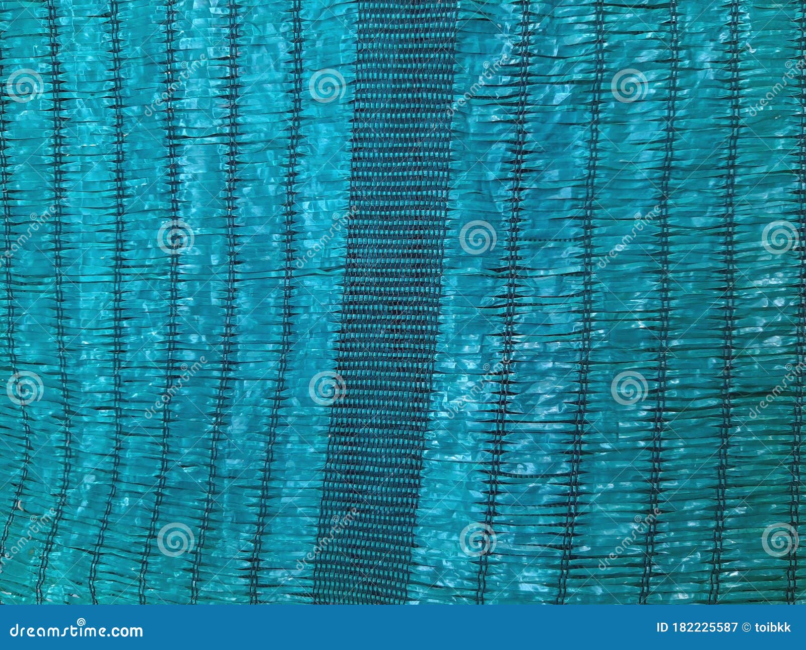 Surface of Green Shade Net Pattern Stock Image - Image of close ...