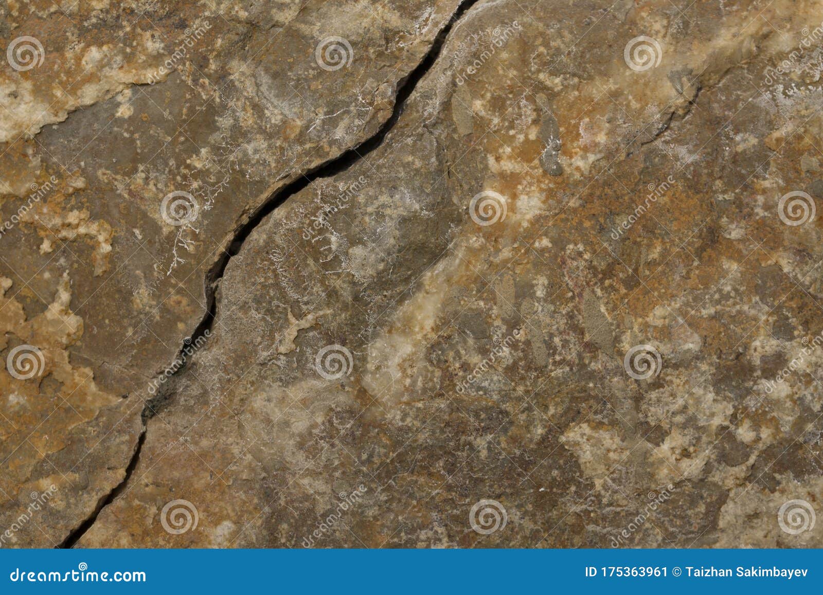 Surface Grey Granite Stone with Streaks and Cracked Stock Image - Image ...