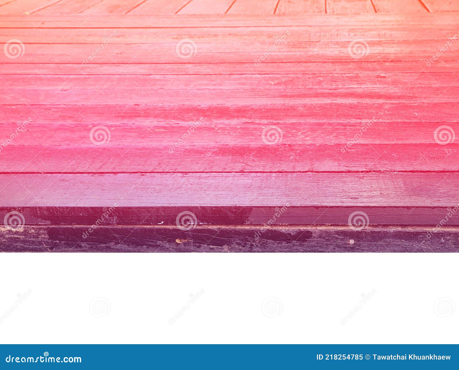 The Surface of the Hardwood is Stained Pink Stock Image - Image of ...