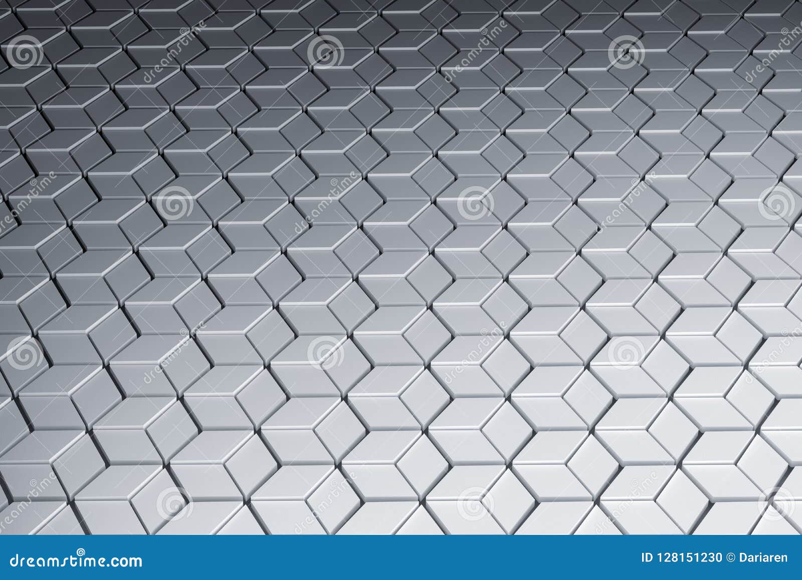 Surface with Hexagonal Pattern Stock Illustration - Illustration of ...