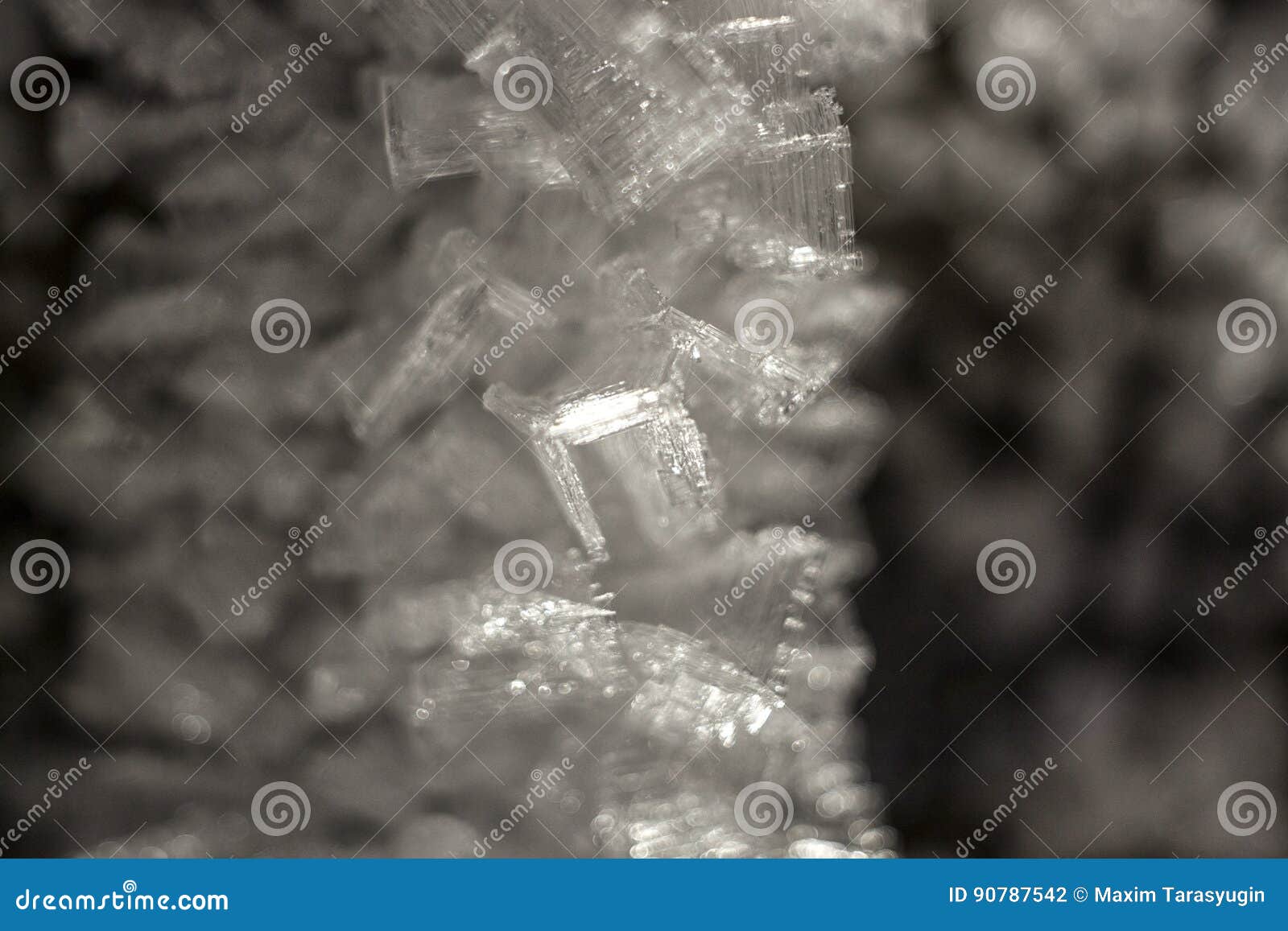 Surface Hoar Frost Crystals. Stock Photo - Image of abstract, natural ...