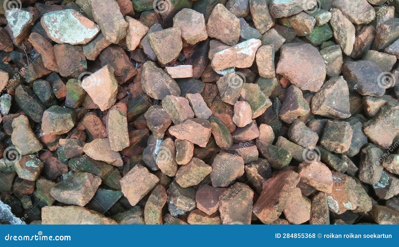 Surface Image of Stone Fragments Stock Photo - Image of boulder ...