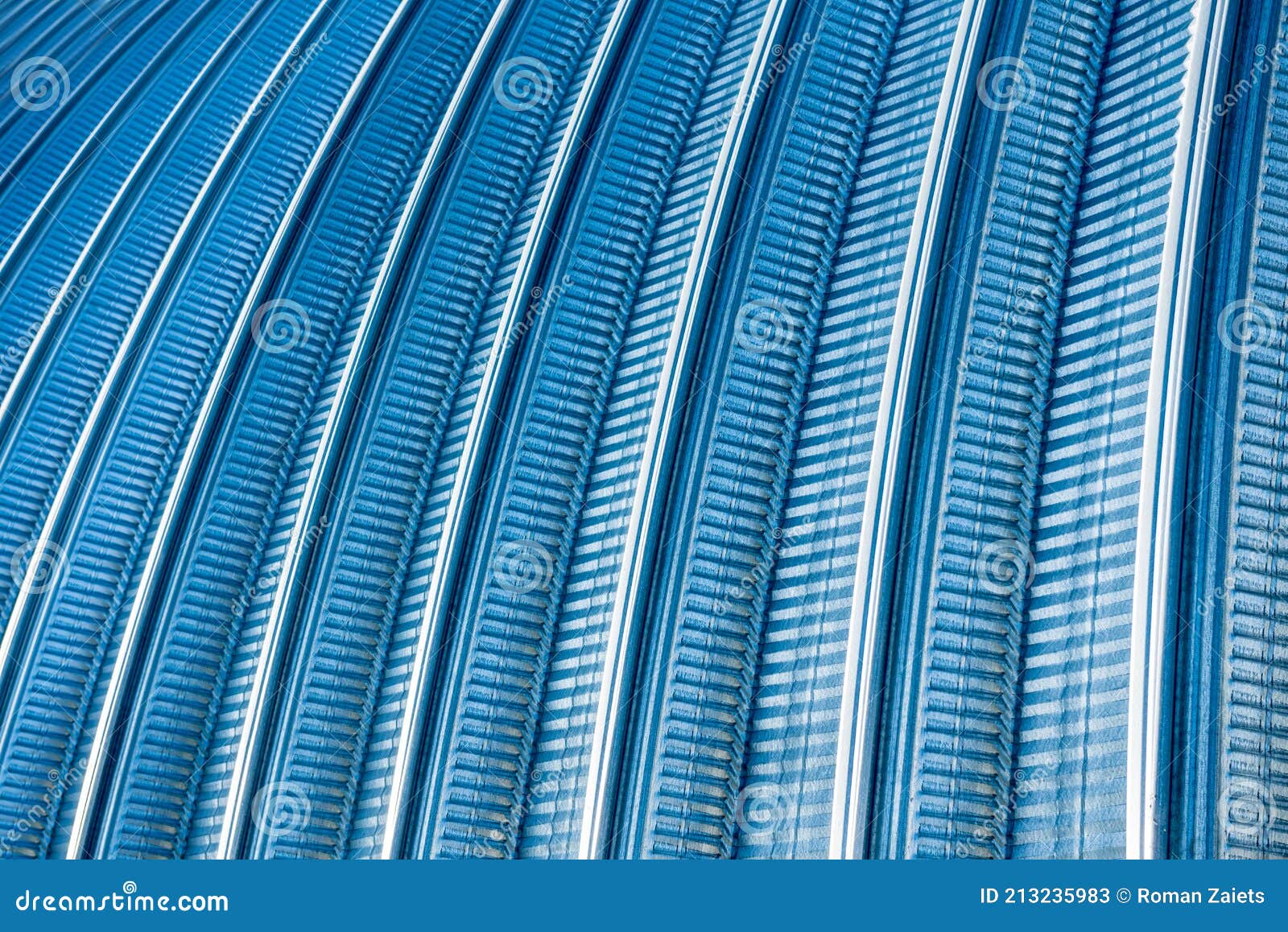 The Surface of a Industrial Metal Roof. Abstract Background Stock Image ...