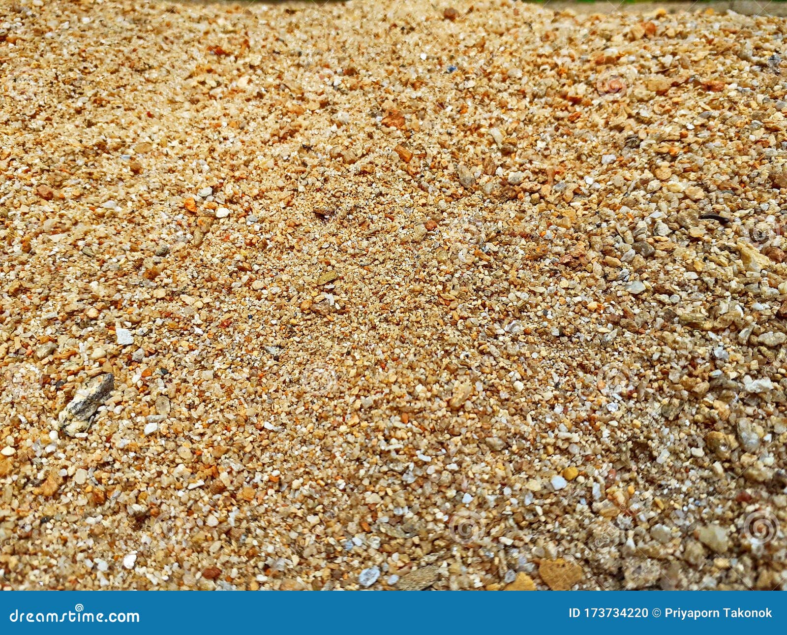 Surface of Industrial Sand is Close, Soft Focus Beautiful Sand Pile ...
