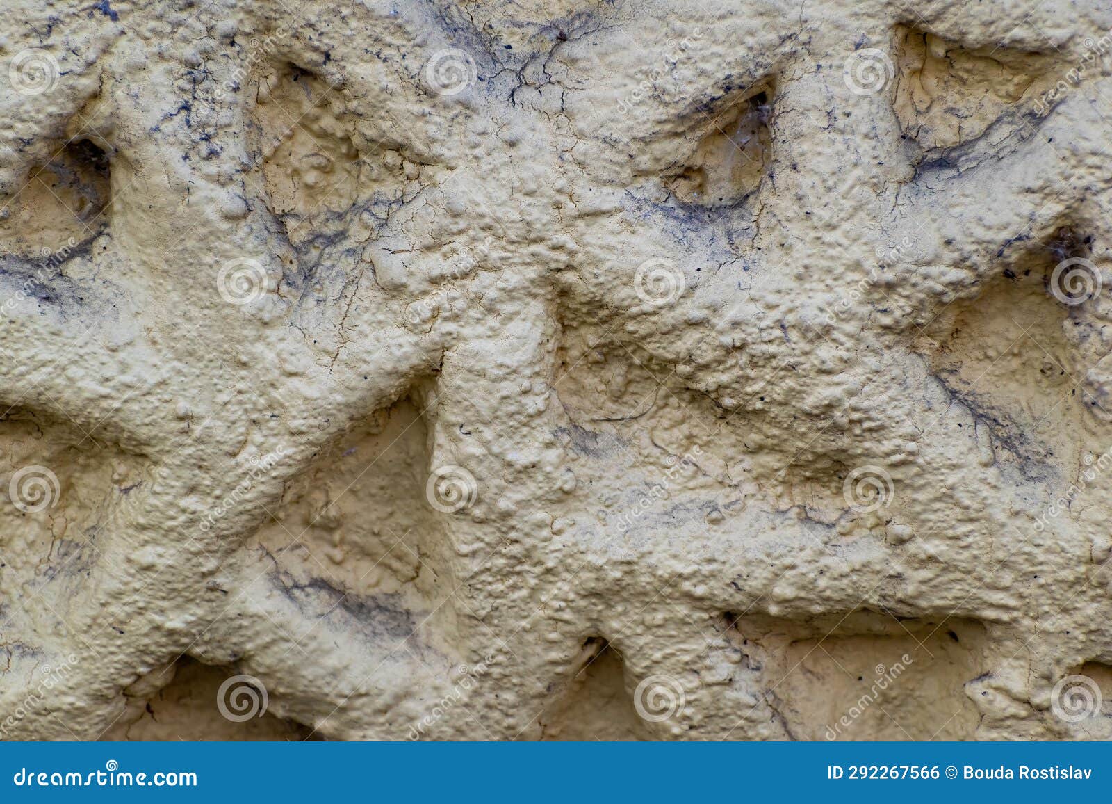 Surface of Irregular Raised Shapes Stock Photo - Image of white, rough ...