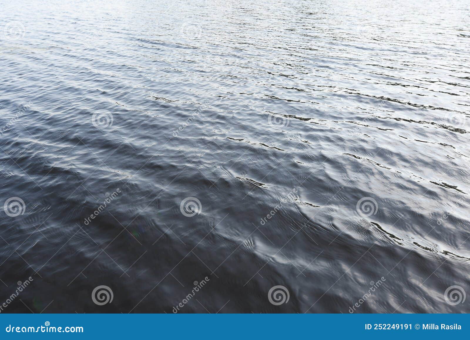 Surface of a Lake on Summer Afternoon Stock Image - Image of outdoors ...