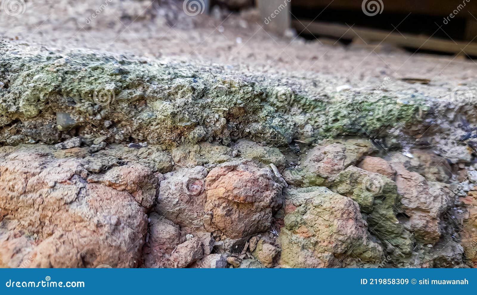 This is the Surface of the Land that Has Been Eroded by the Rain, Even ...