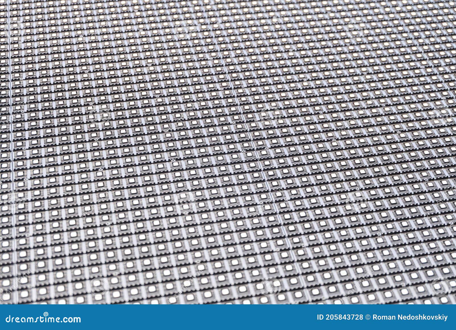 Surface of LED Matrix Outdoor Large Screen Stock Photo - Image of ...
