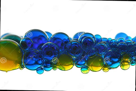 A surface line of bubbles stock image. Image of absorb - 263304093