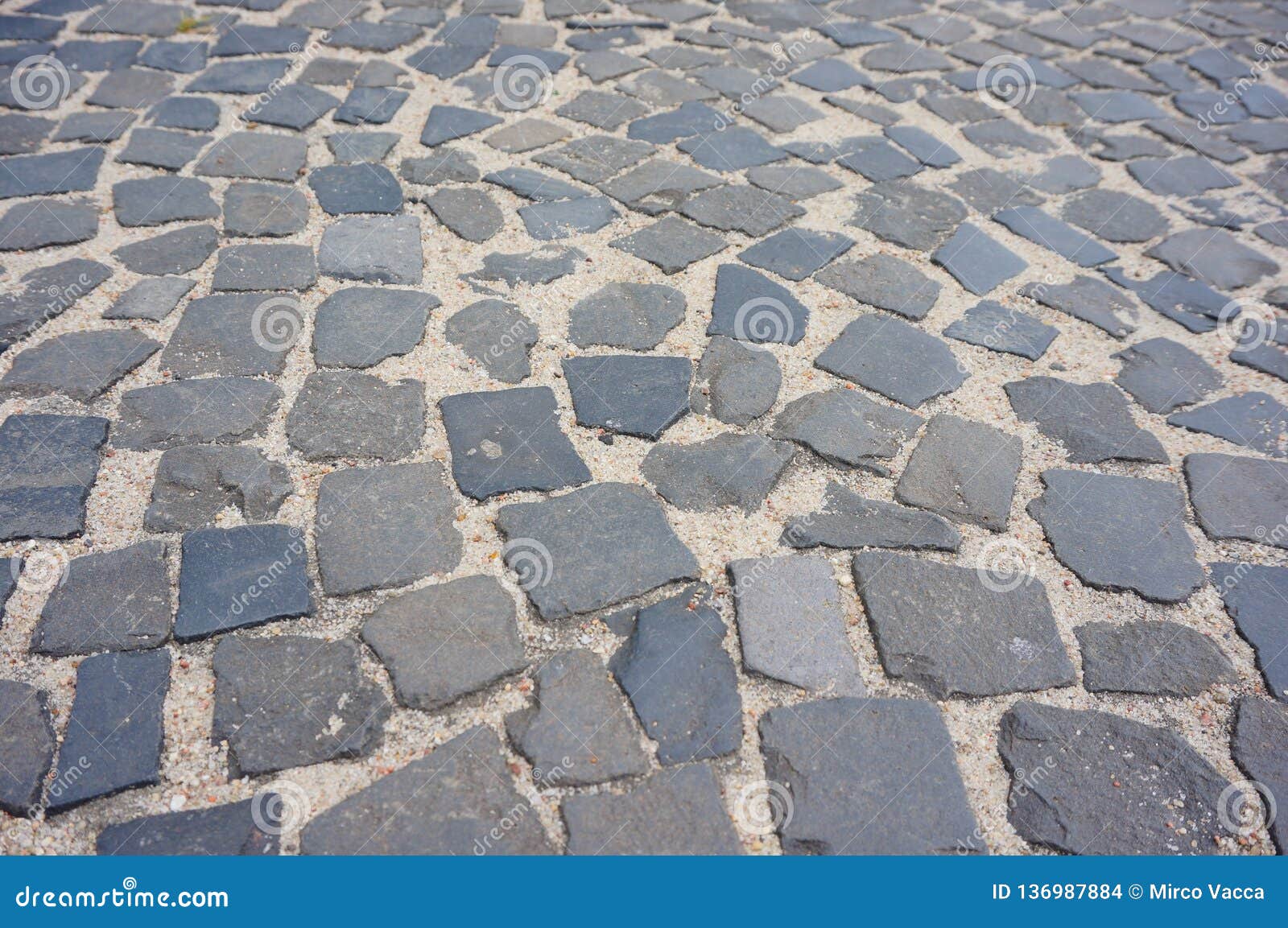 Stone blocks pavement stock photo. Image of sidewalk - 136987884