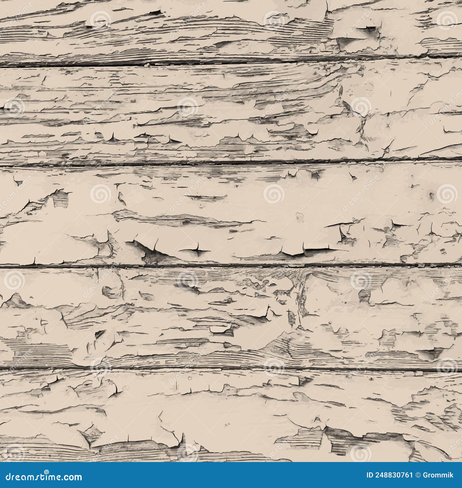 Surface is Made of Wooden Boards. Vector Illustration for Creative ...