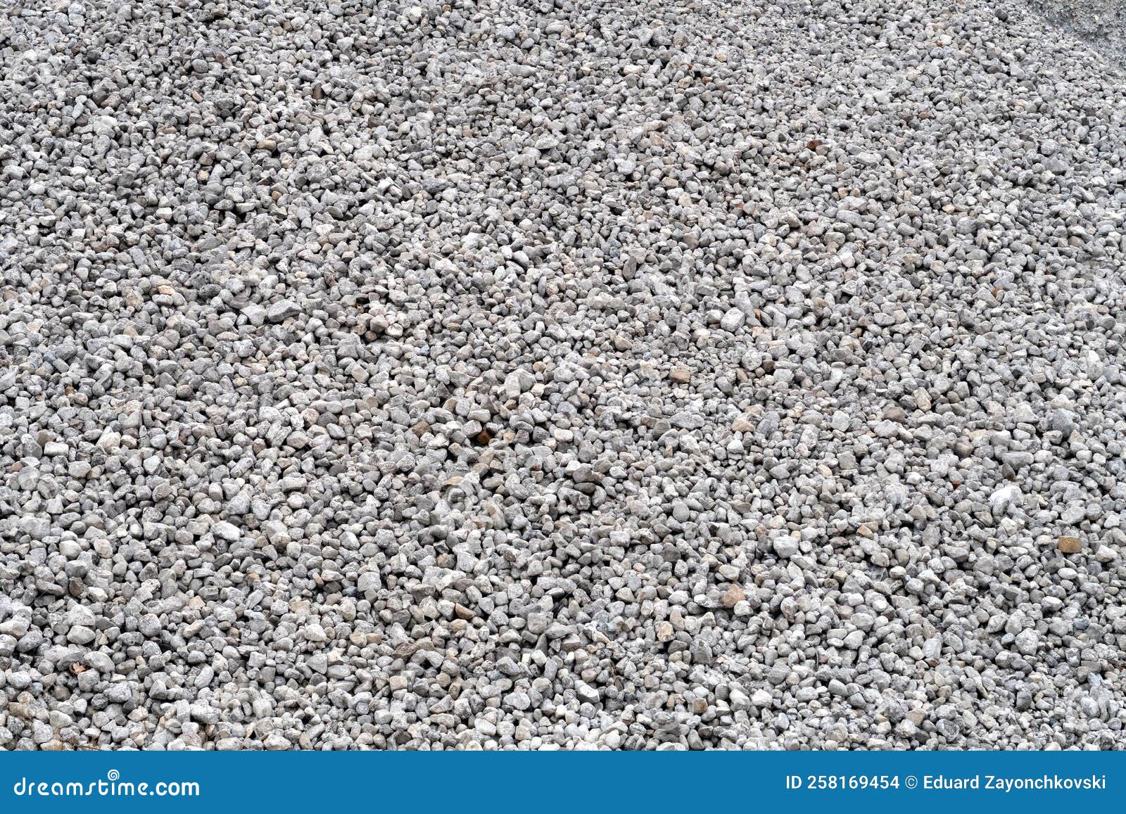 The Surface of Many Crushed Stones. View from Above Stock Photo - Image ...