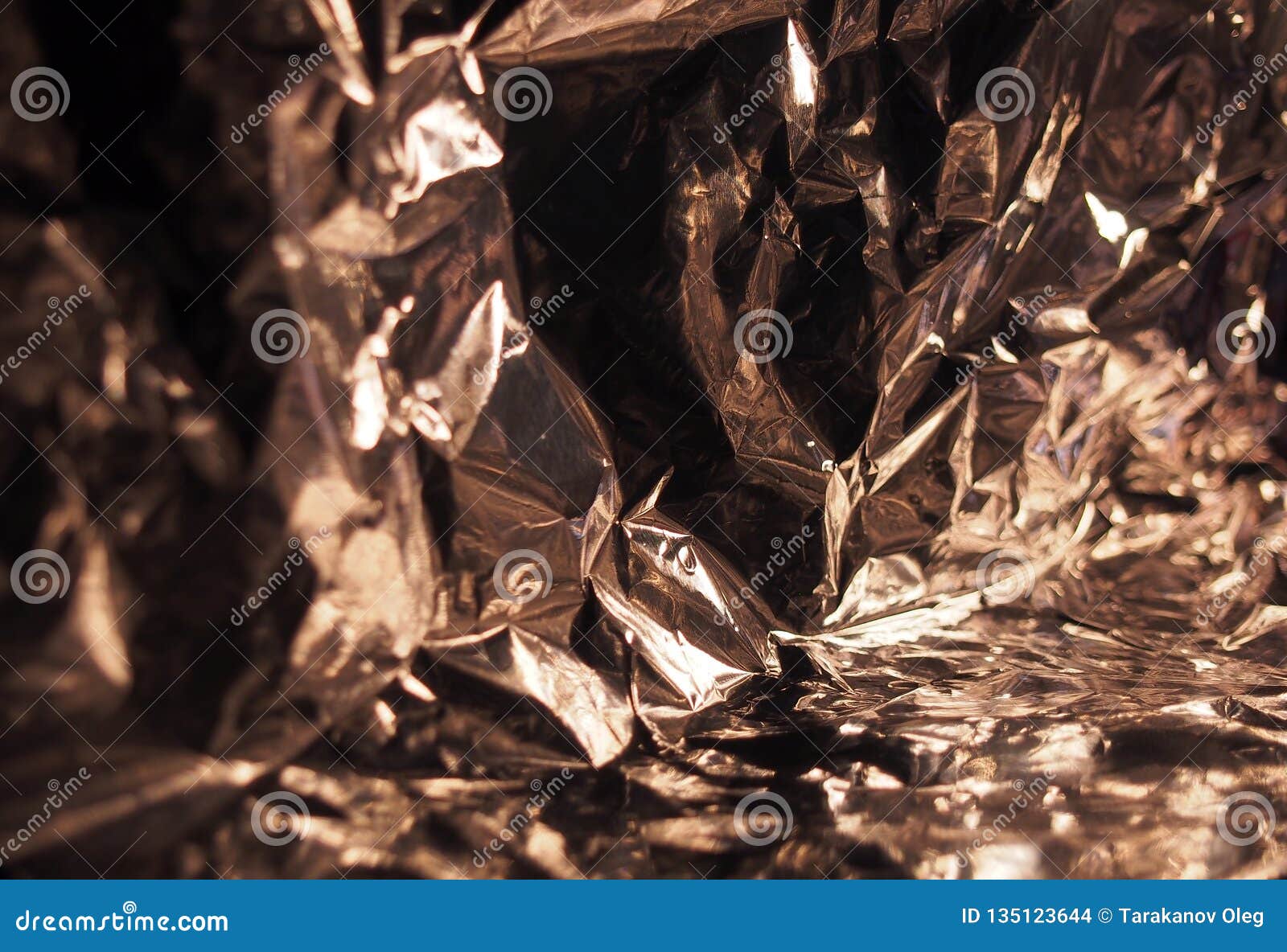 A Surface with Many Faces. Silver Metallic Luster Stock Photo - Image ...