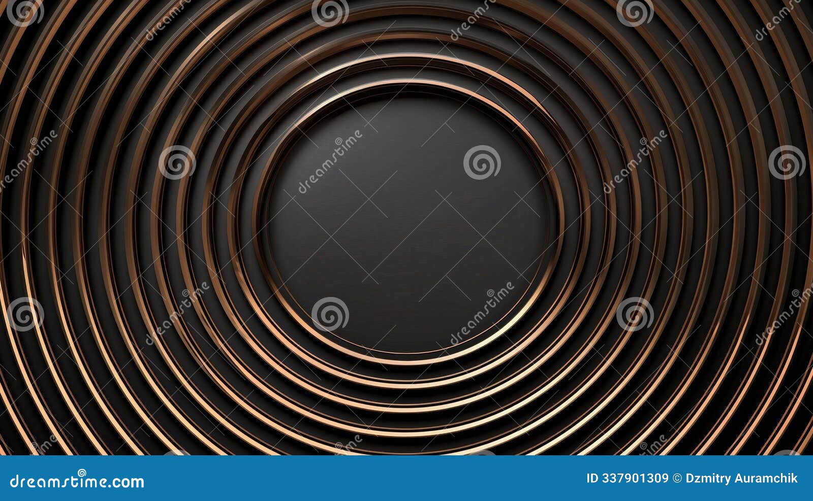 Metal Concentric Circles Royalty-Free Stock Image | CartoonDealer.com ...
