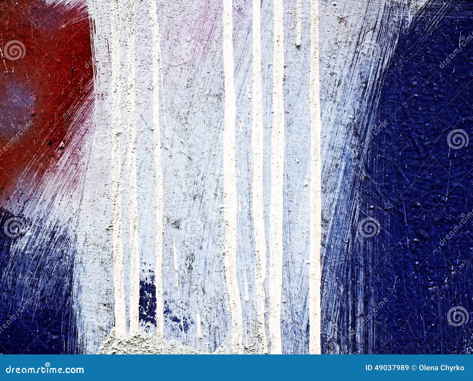 Surface Metal with Old Paint Stock Image - Image of strokes, texture ...