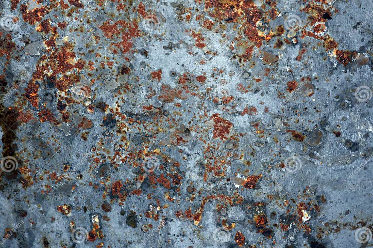 The Surface of Metal Plates with Rust Stains are Used for the ...