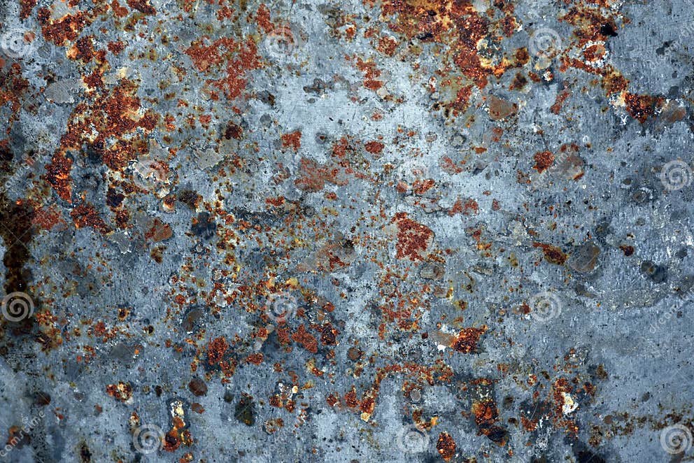 The Surface of Metal Plates with Rust Stains are Used for the ...