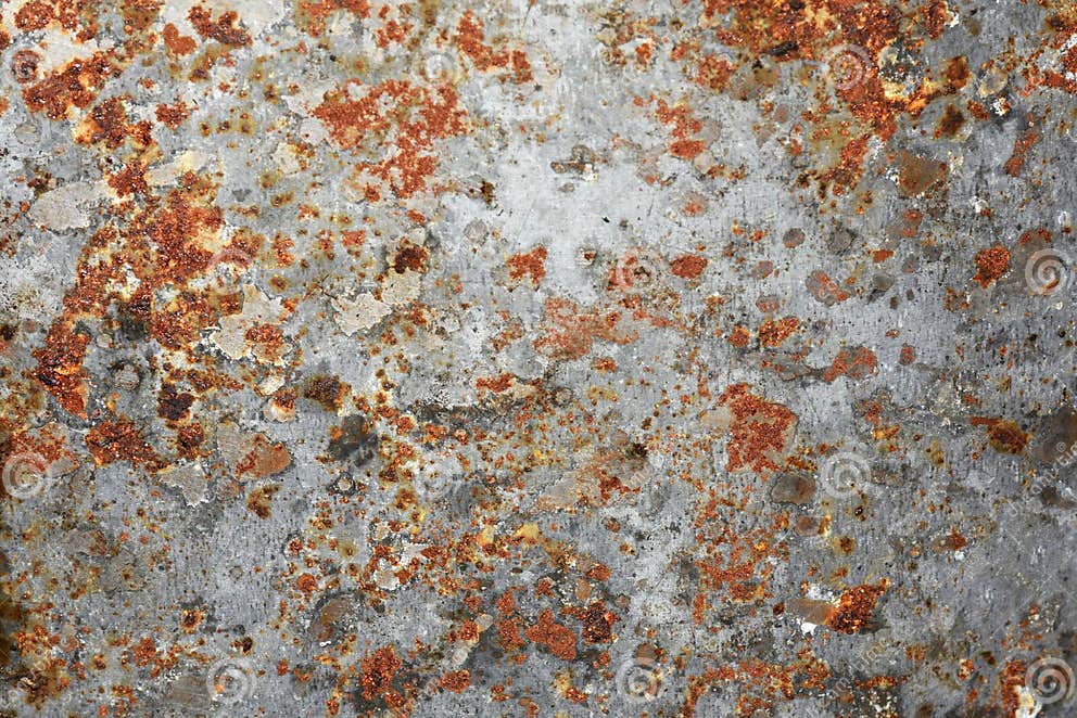 The Surface of Metal Plates with Rust Stains are Used for the ...