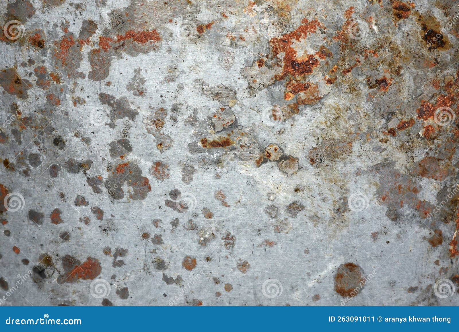 The Surface of Metal Plates with Rust Stains are Used for the ...