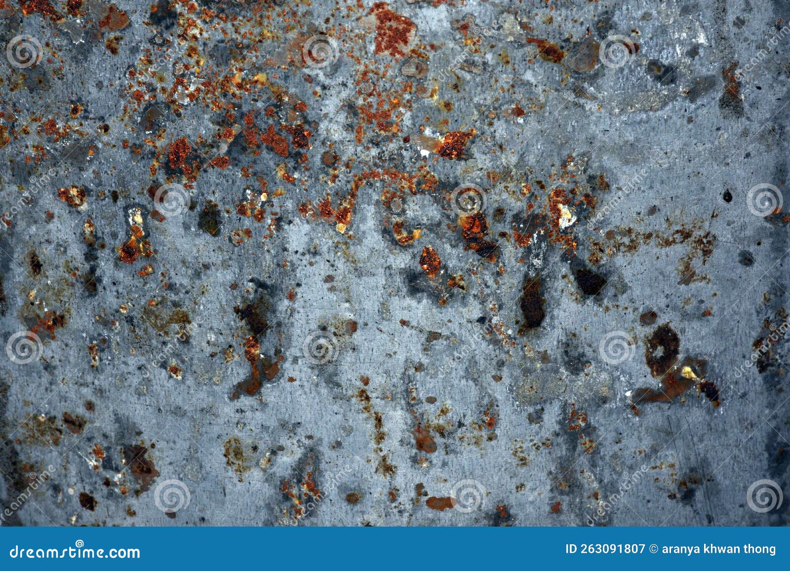 The Surface of Metal Plates with Rust Stains are Used for the ...