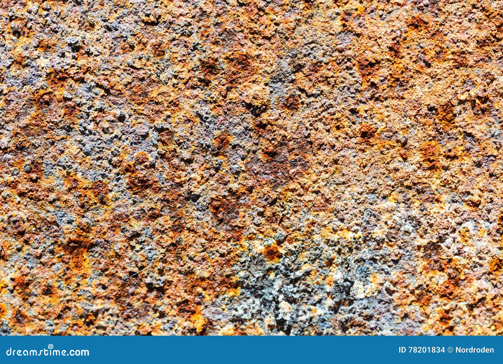 The Surface of Metal Sheet Covered with Rust. Stock Photo - Image of ...