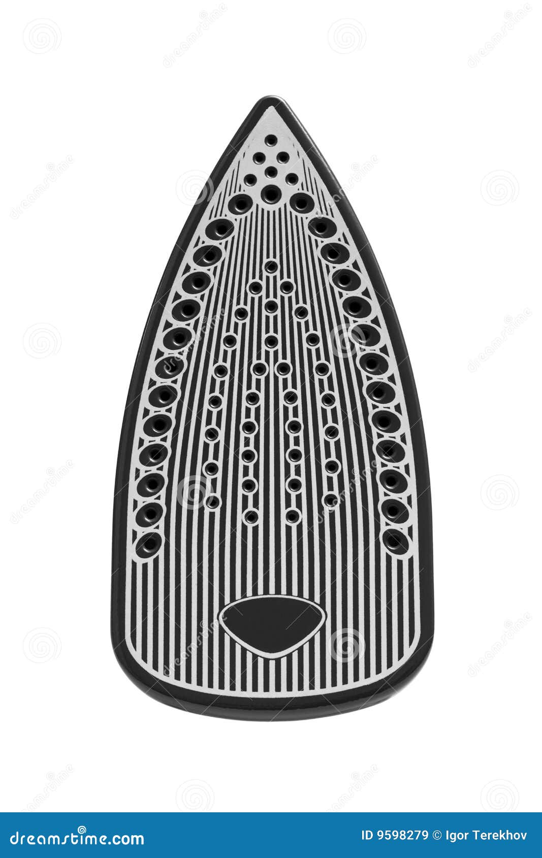 Surface of the modern iron stock image. Image of cleaning - 9598279