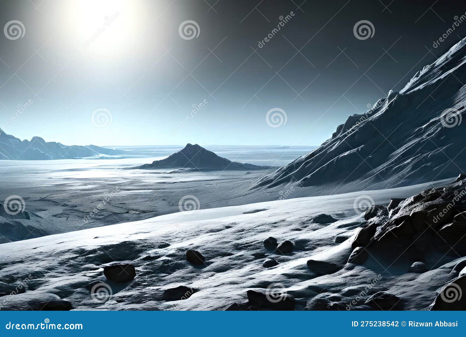 A Surface of the the Moon stock illustration. Illustration of cosmos ...