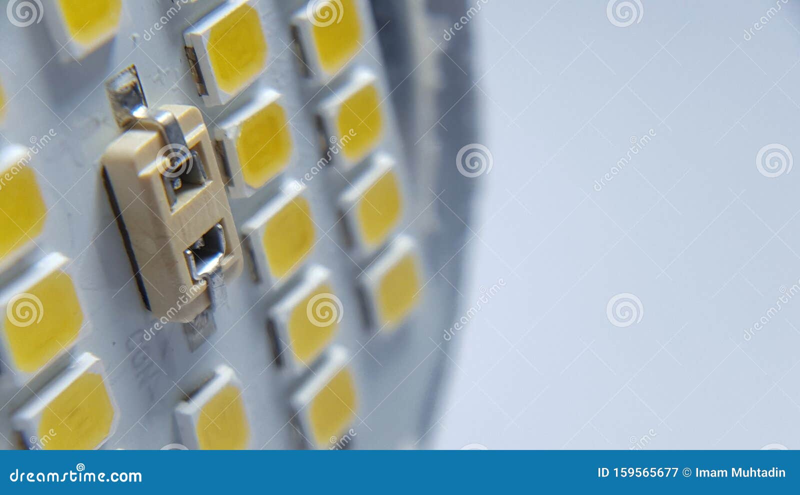 Surface Mount Device or SMD Led on Modern Lamps Stock Image - Image of ...