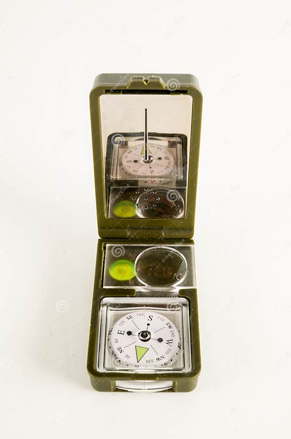 A Surface Mount Liquid-filled Compass Stock Photo - Image of guidance ...