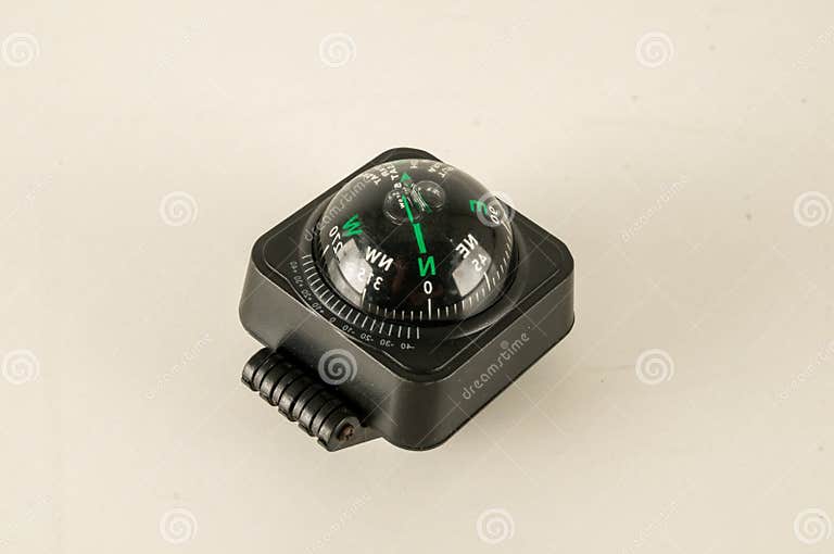 A Surface Mount Liquid-filled Compass Stock Image - Image of south ...