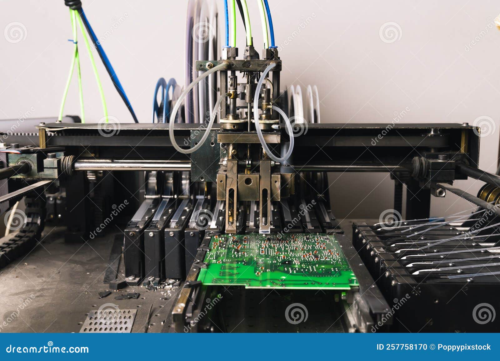 Surface-mount Technology Placement Machine Stock Photo - Image of place ...