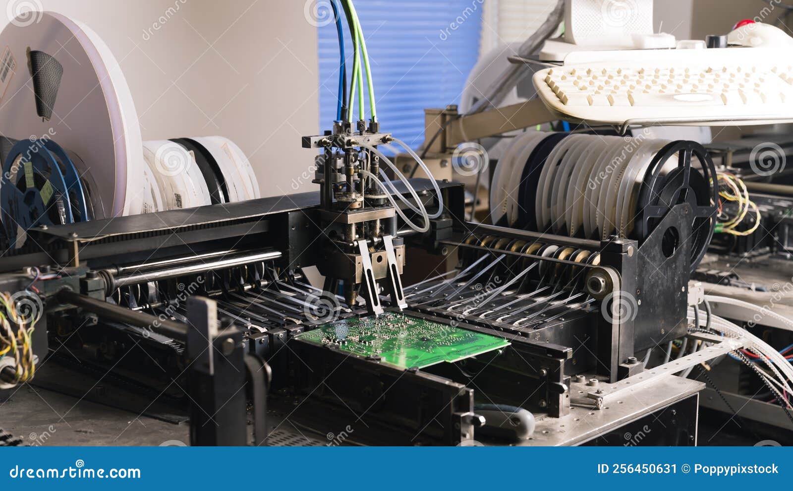 Surface-mount Technology Placement Machine Stock Image - Image of ...