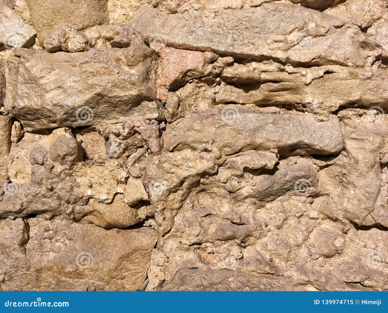 Surface of Natural Beige Sandstone Stock Image - Image of pieces ...