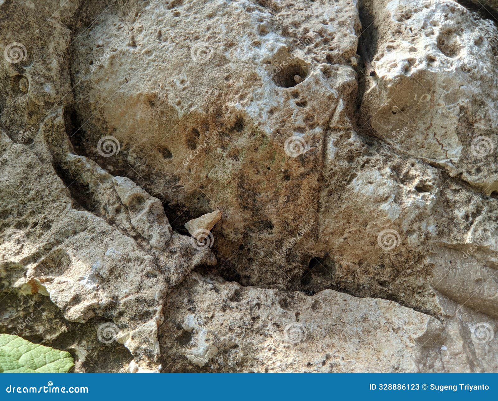 The Surface of Natural Stone Blocks is Uneven and Angular Stock Image ...