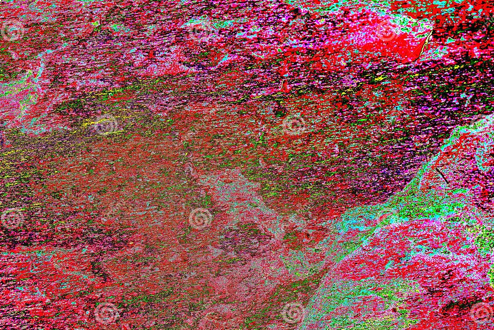 Surface of Natural Stone with a Changed Color Scheme, Stone Surface ...