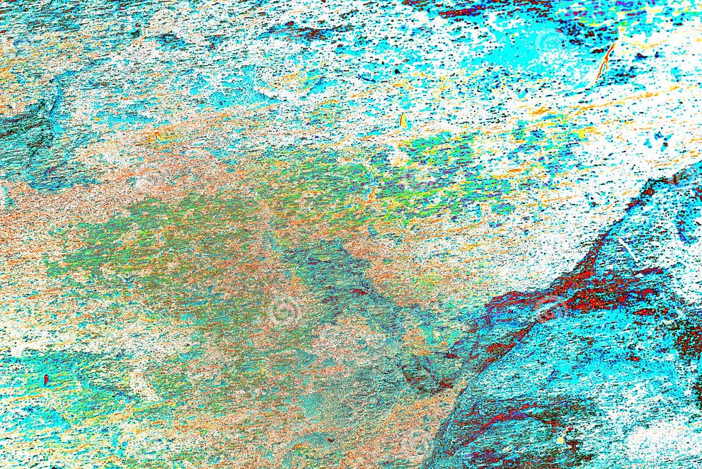 Surface of Natural Stone with a Changed Color Scheme, Stone Surface ...