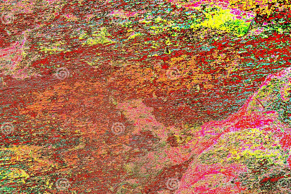 Surface of Natural Stone with a Changed Color Scheme, Stone Surface ...